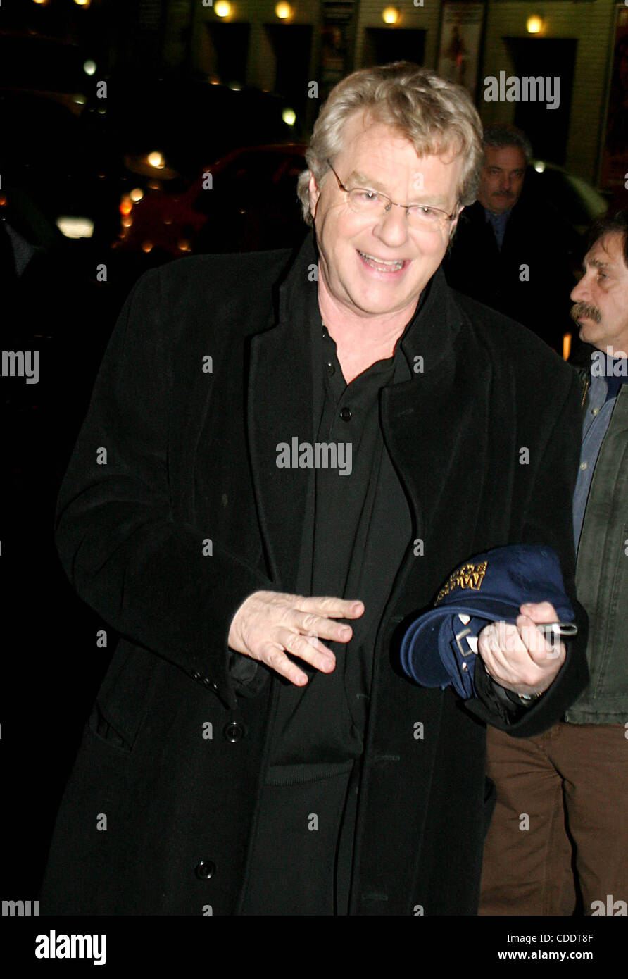 Jan. 1, 2011 - New York, New York, U.S. - K34698RM.JERRY SPRINGER ...
