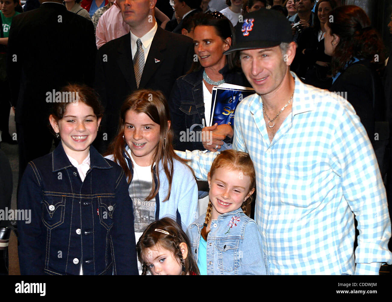 John mcenroe and family hi-res stock photography and images - Alamy