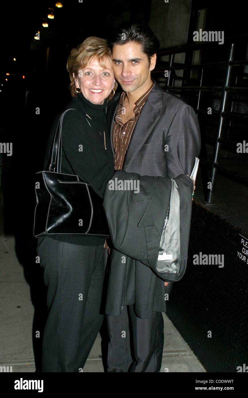 Jan. 1, 2011 - New York, New York, U.S. - JOHN STAMOS AND HIS MOTHER ...