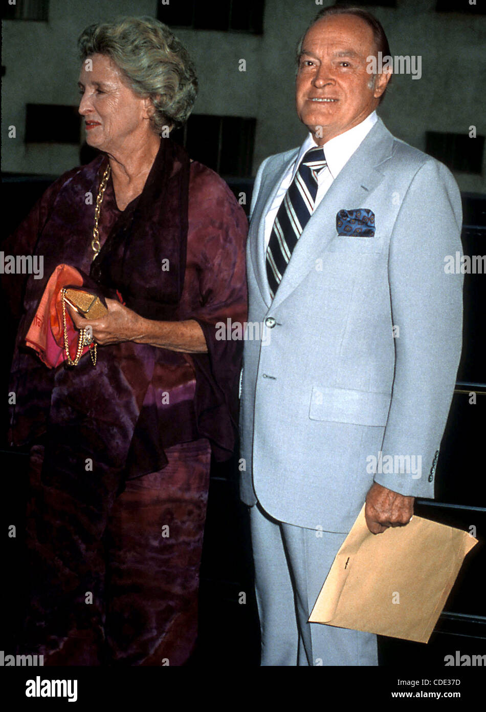 Jan. 1, 2011 - Hollywood, California, U.S. - I10561PR. / / BOB HOPE AND ...