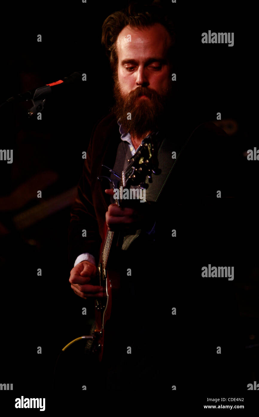 Iron and Wine aka Samuel Beam performing at The Apple Store Soho on ...
