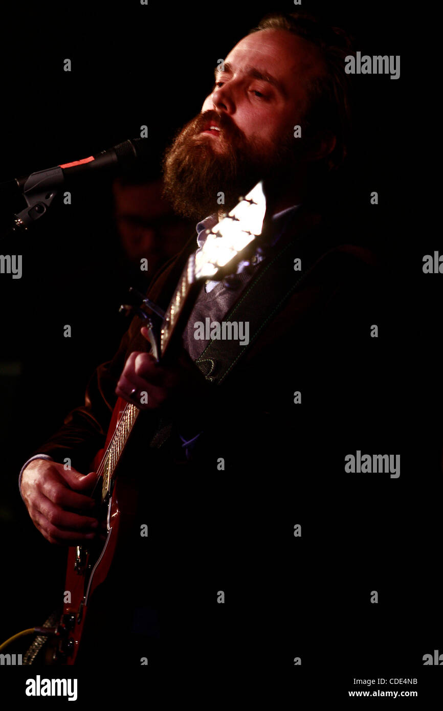 Iron and Wine aka Samuel Beam performing at The Apple Store Soho on ...