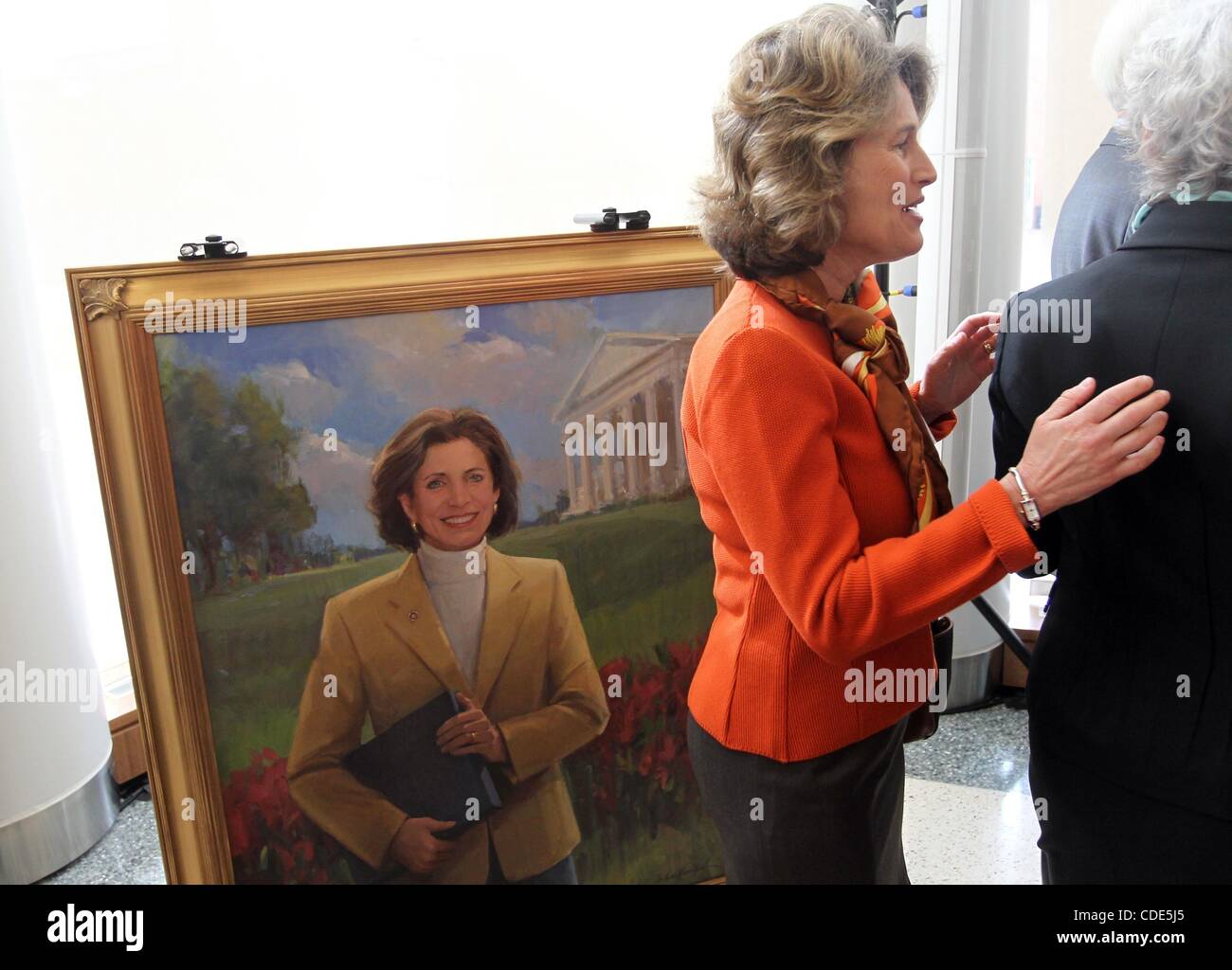 Feb 26, 2011 - Charlottesville, Virginia, U.S. - A painting of the late ...