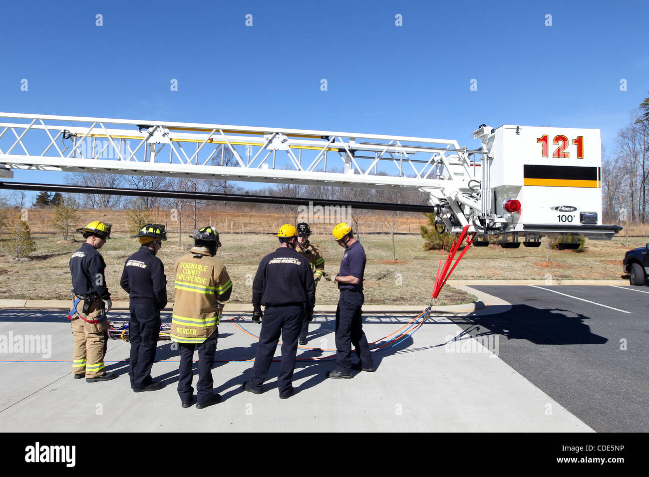 Mar. 03, 2011 - Charlottesville, Virginia, U.S. - Albemarle County fire ...