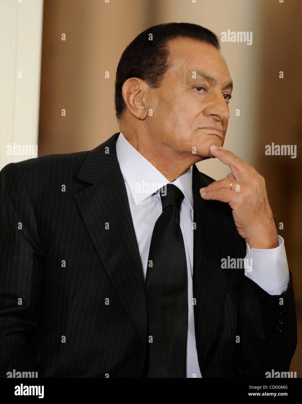 U s egyptian president hosni hi-res stock photography and images - Alamy