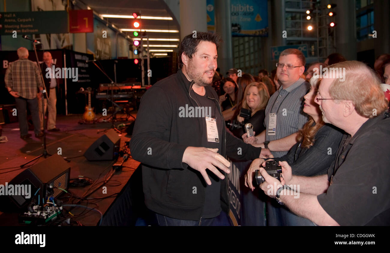 Jan. 15, 2011 - Anaheim, California, USA - GREG GRUNBERG of the Band ...