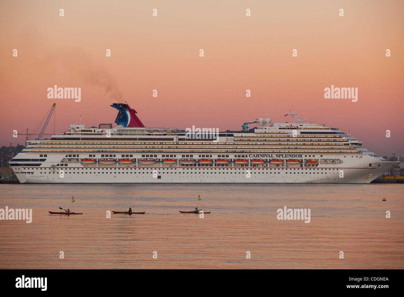 San Diego, CA. After an engine fire caused the ship to seek shelter in ...