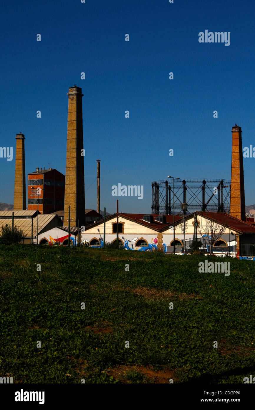Jan. 18, 2011 - Athens, Greece - The Gas Works was founded in 1857 and ...
