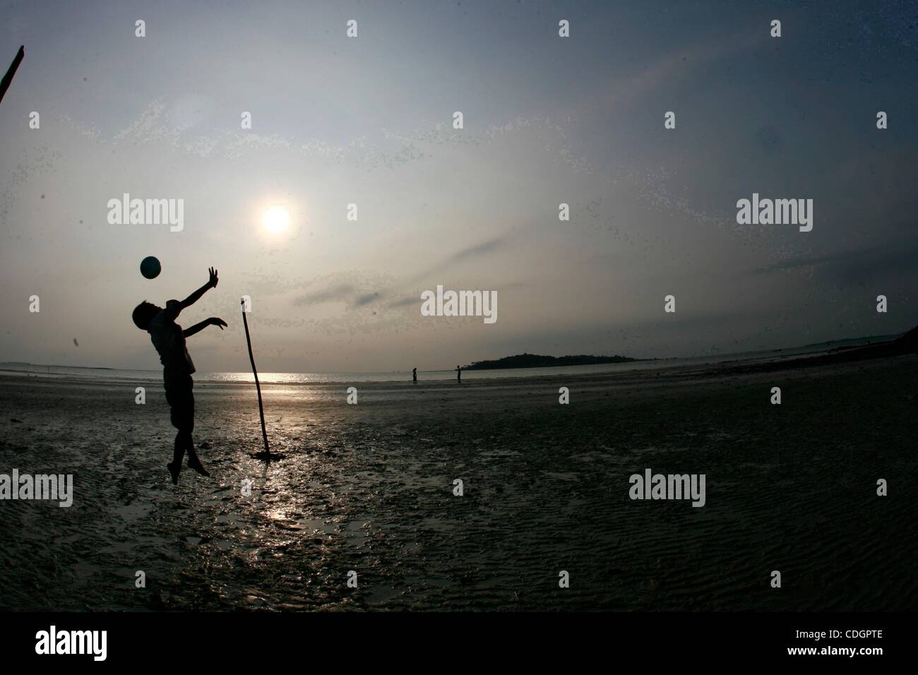 Jan 19, 2011 - Bintan, Indonesia - Children were playing football in ...