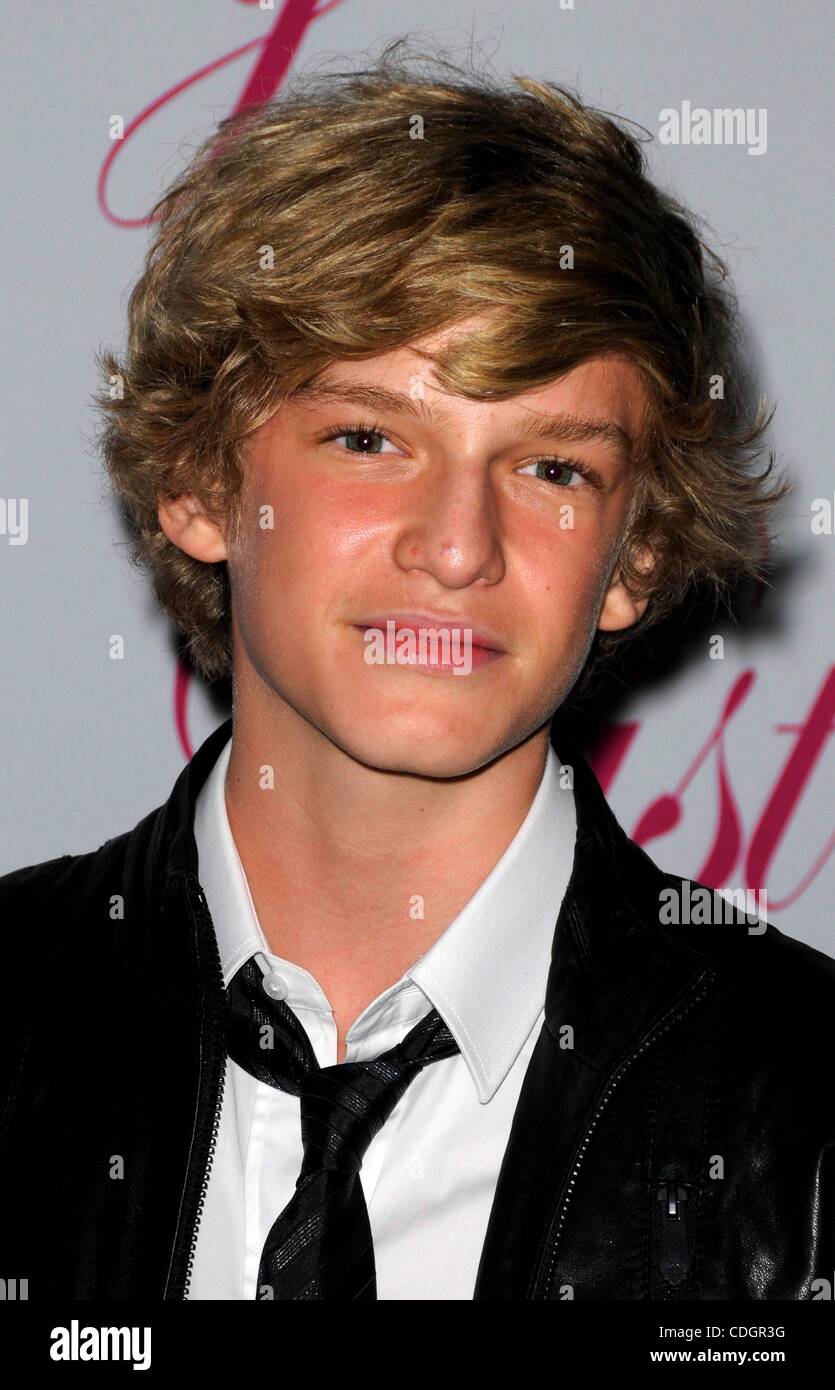 Jan. 19, 2011 - Hollywood, California, U.S. - Cody Simpson celebrates ...