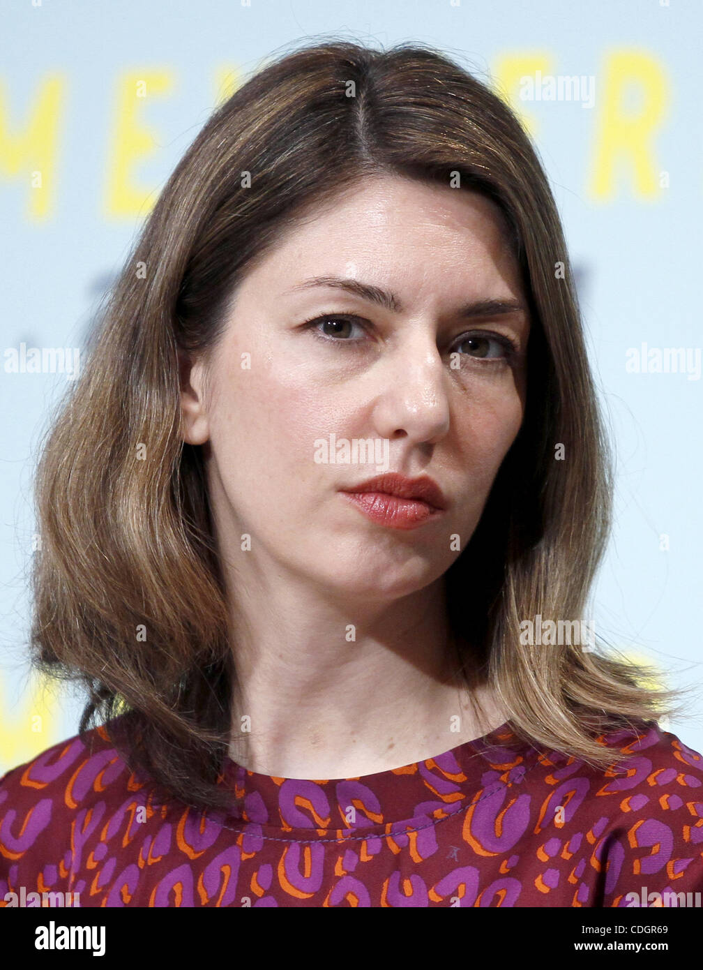 Jan. 19, 2011 - Tokyo, Japan - Director SOFIA COPPOLA attends a press ...