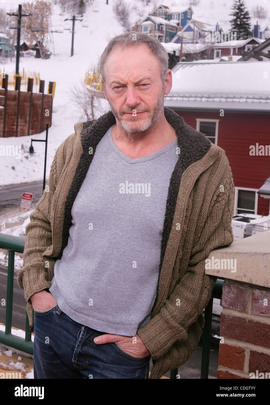 Jan 21, 2011 - Park City , Utah, U.S. - Actor LIAM CUNNINGHAM of 'The ...
