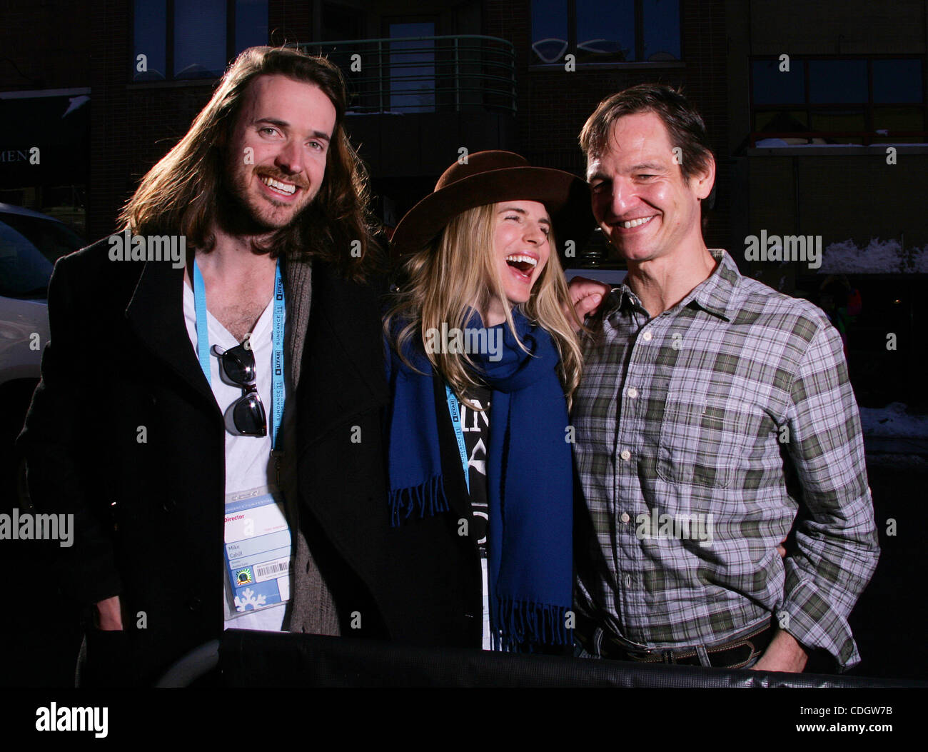 Jan. 21, 2011 - Park City, Utah, U.S. - (Left to Right) Director MIKE ...