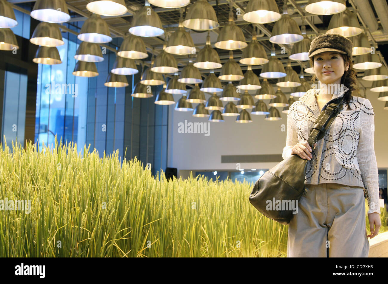 Jan. 22, 2011 - Tokyo, Japan - Model displays the creation designed by ...