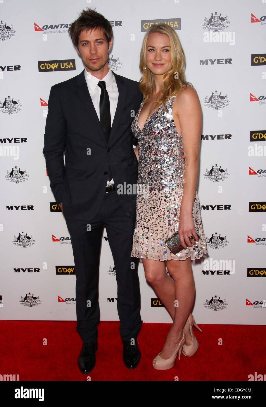 Jan. 22, 2011 - Los Angeles, California, U.S. - Tim Loden, Yvonne ...