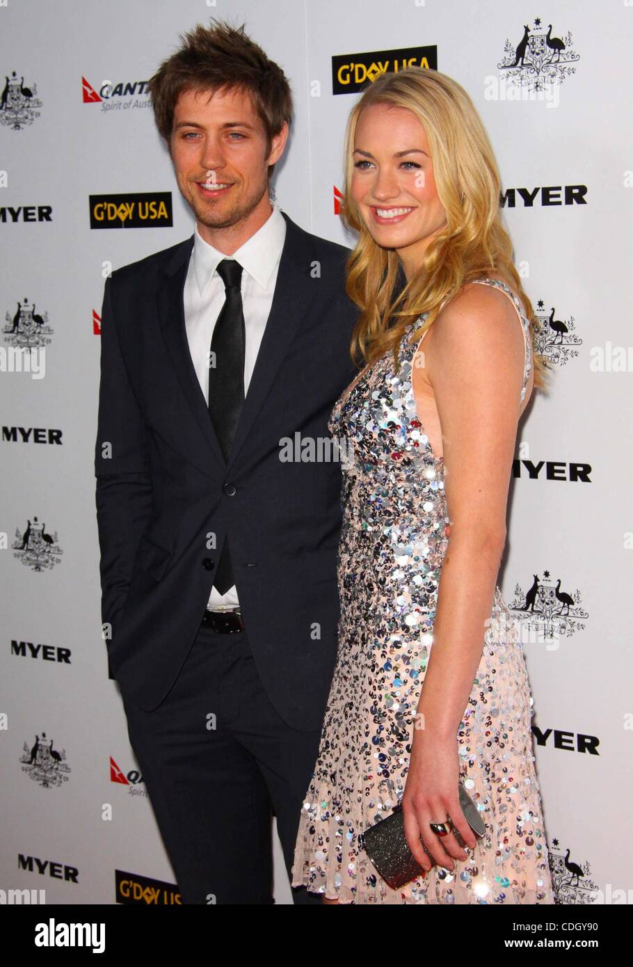 Jan. 22, 2011 - Los Angeles, California, U.S. - Tim Loden, Yvonne ...