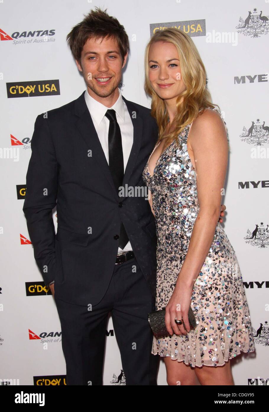 Jan. 22, 2011 - Los Angeles, California, U.S. - Tim Loden, Yvonne ...