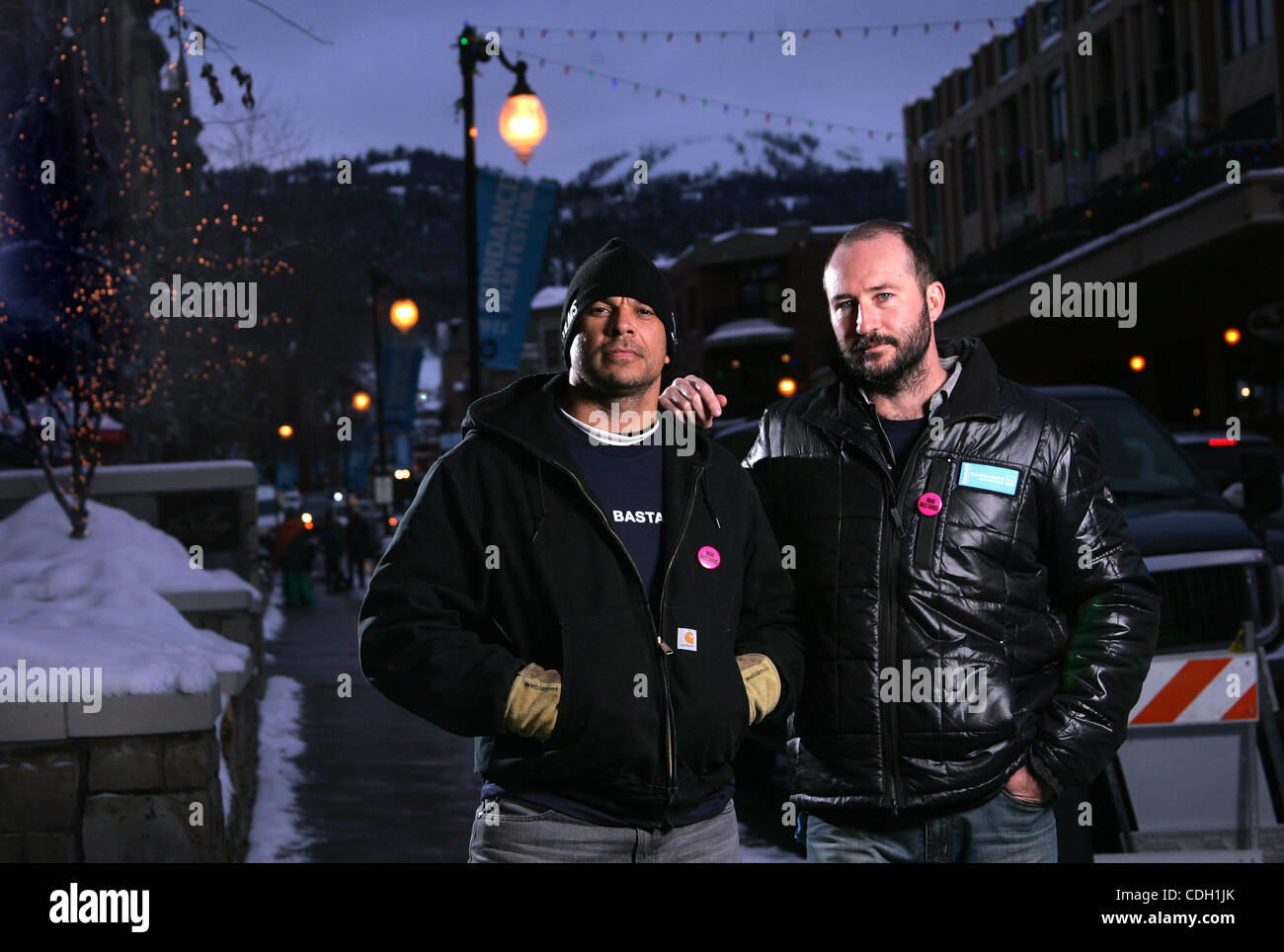 Jan. 25, 2011 - Park City, Utah, U.S. - Actor DEAN DALEY-JONES (Left ...