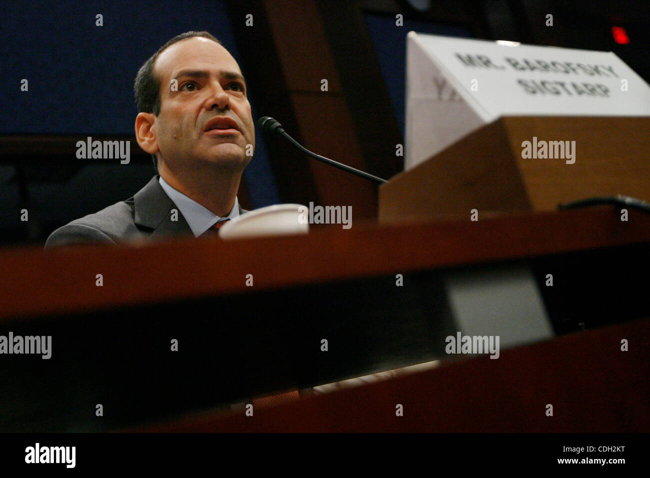 Jan. 26, 2011 - Washington, D.C, U.S. - TARP Special Inspector General ...