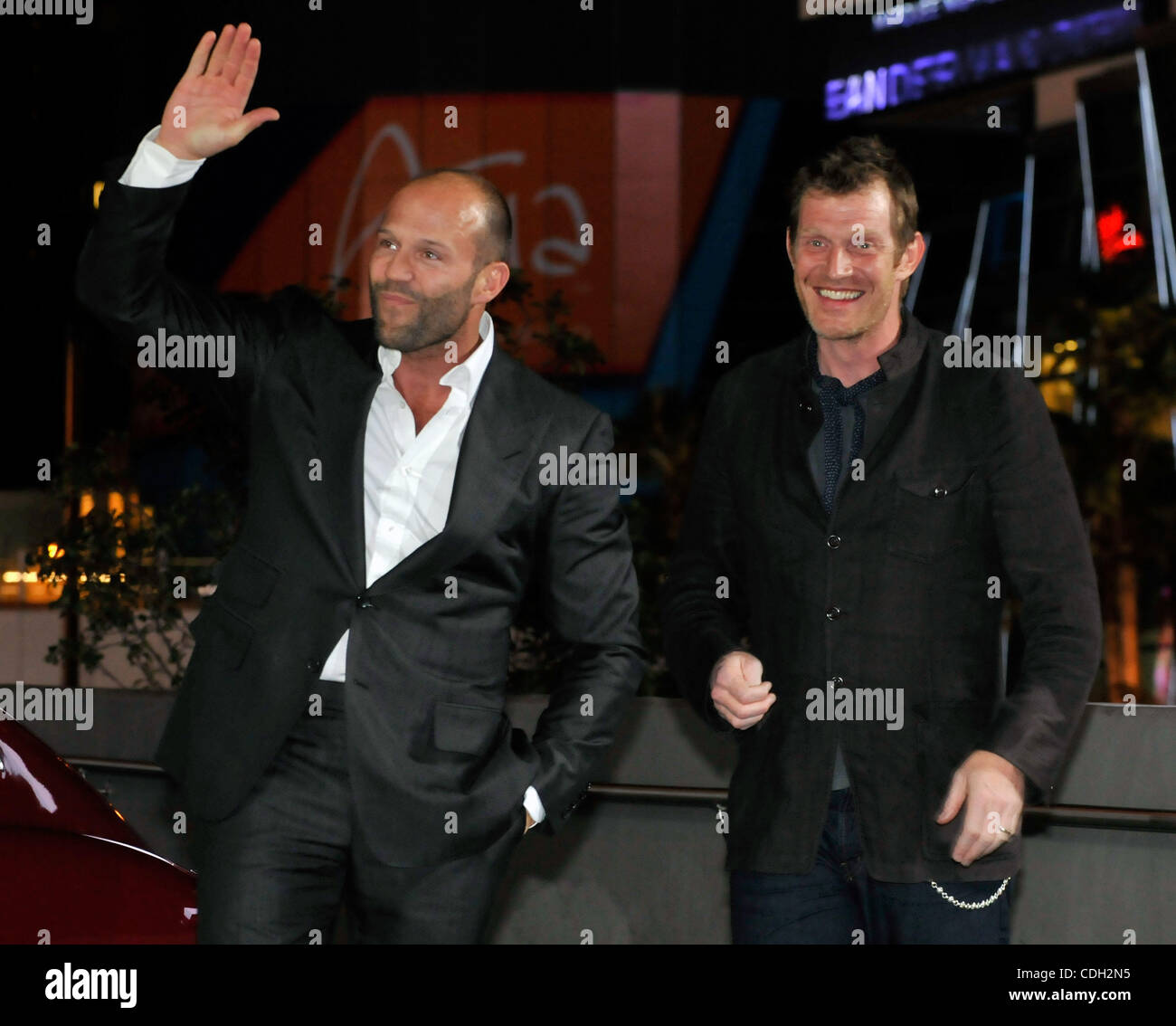 Jan 26, 2011 - Las Vegas, Nevada, USA - Actors JASON STATHAM (L) and ...