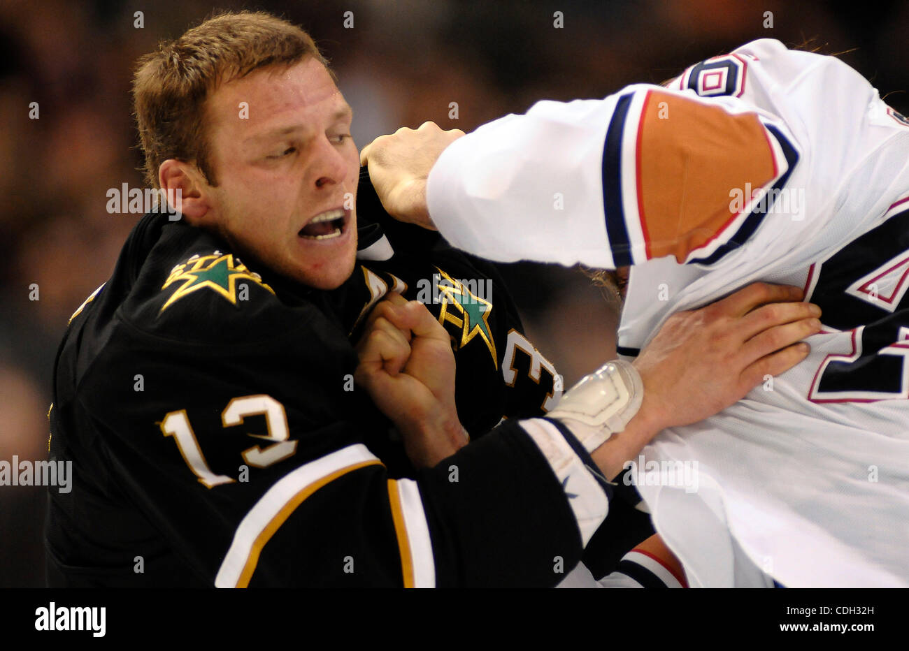 Jan. 26, 2011 - Dallas, TX, UNITED STATES - The Dallas Stars KRYS BARCH ...