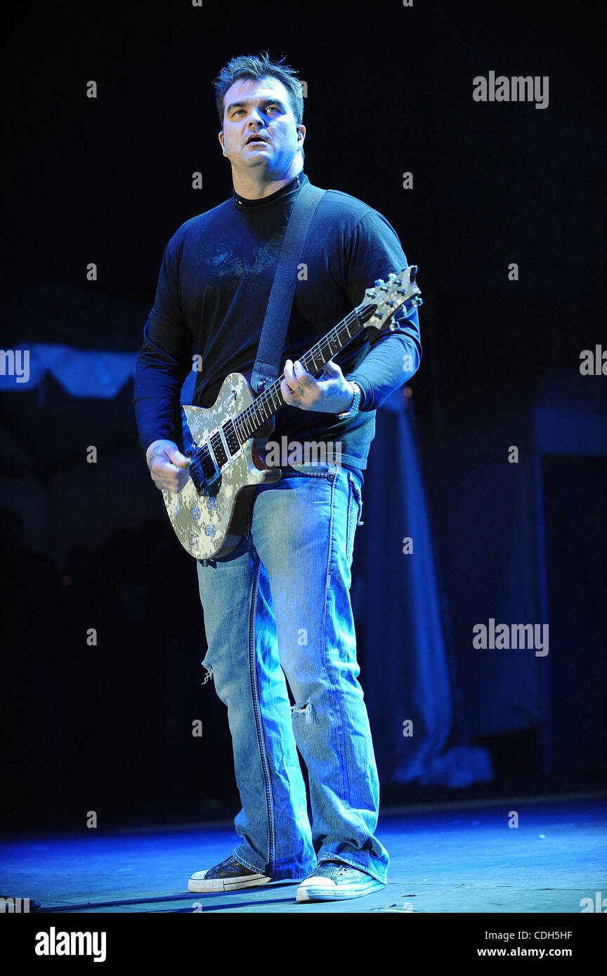 Jan. 28, 2011 - Raleigh, North Carolina; USA -Guitarist CHRIS HENDERSON ...