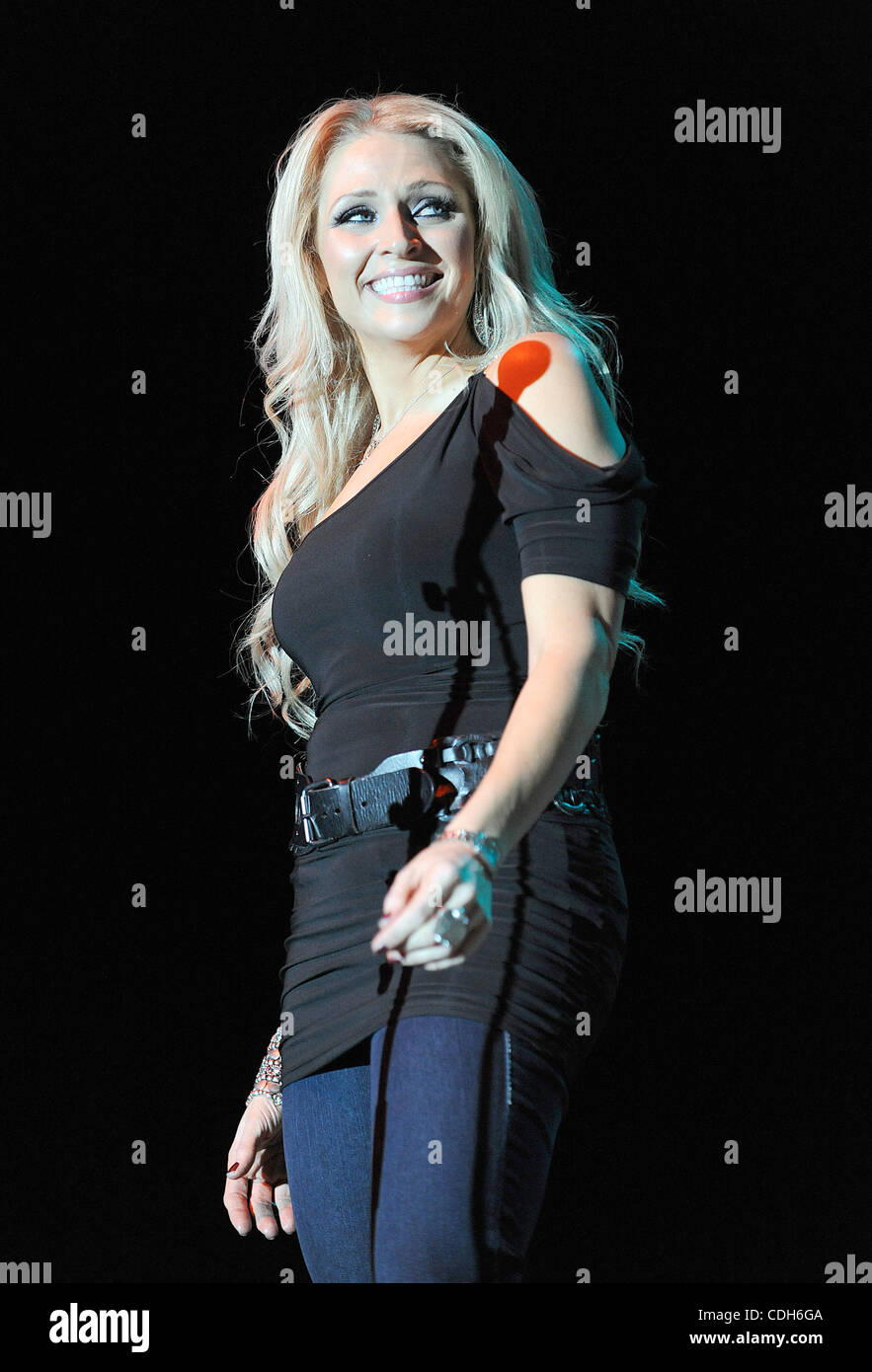 Jan. 29, 2011 - Hampton, Virginia; USA - Singer CRYSTAL HOYT of the ...