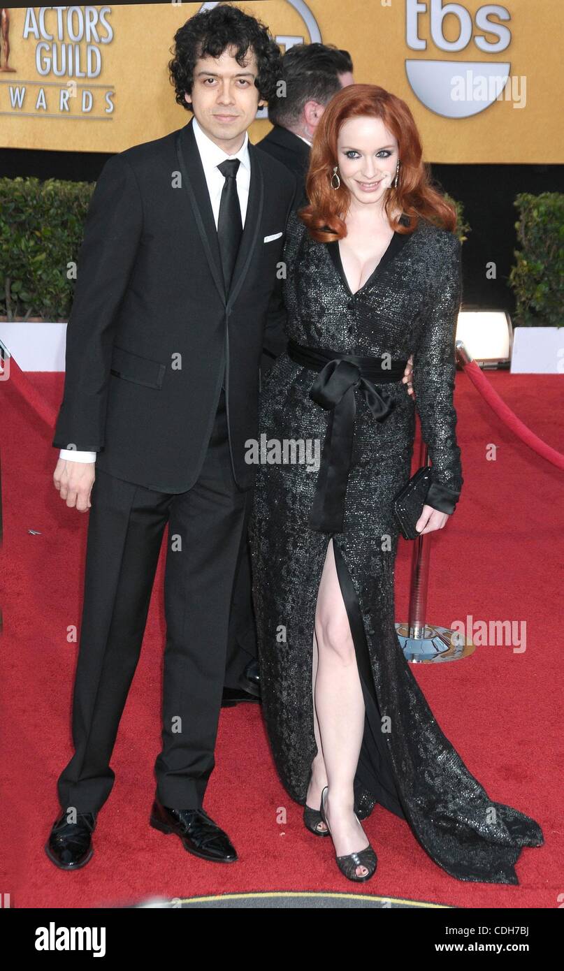 Christina hendricks and husband hi-res stock photography and images - Alamy