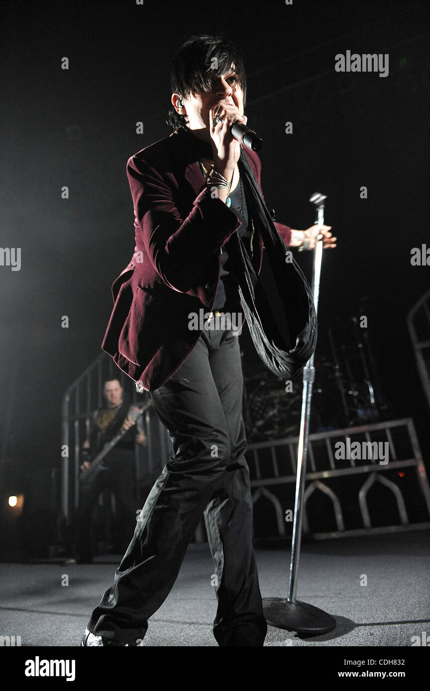Jan. 30, 2011 - Norfolk, Virginia; USA - Singer AUSTIN WINKLER of the ...