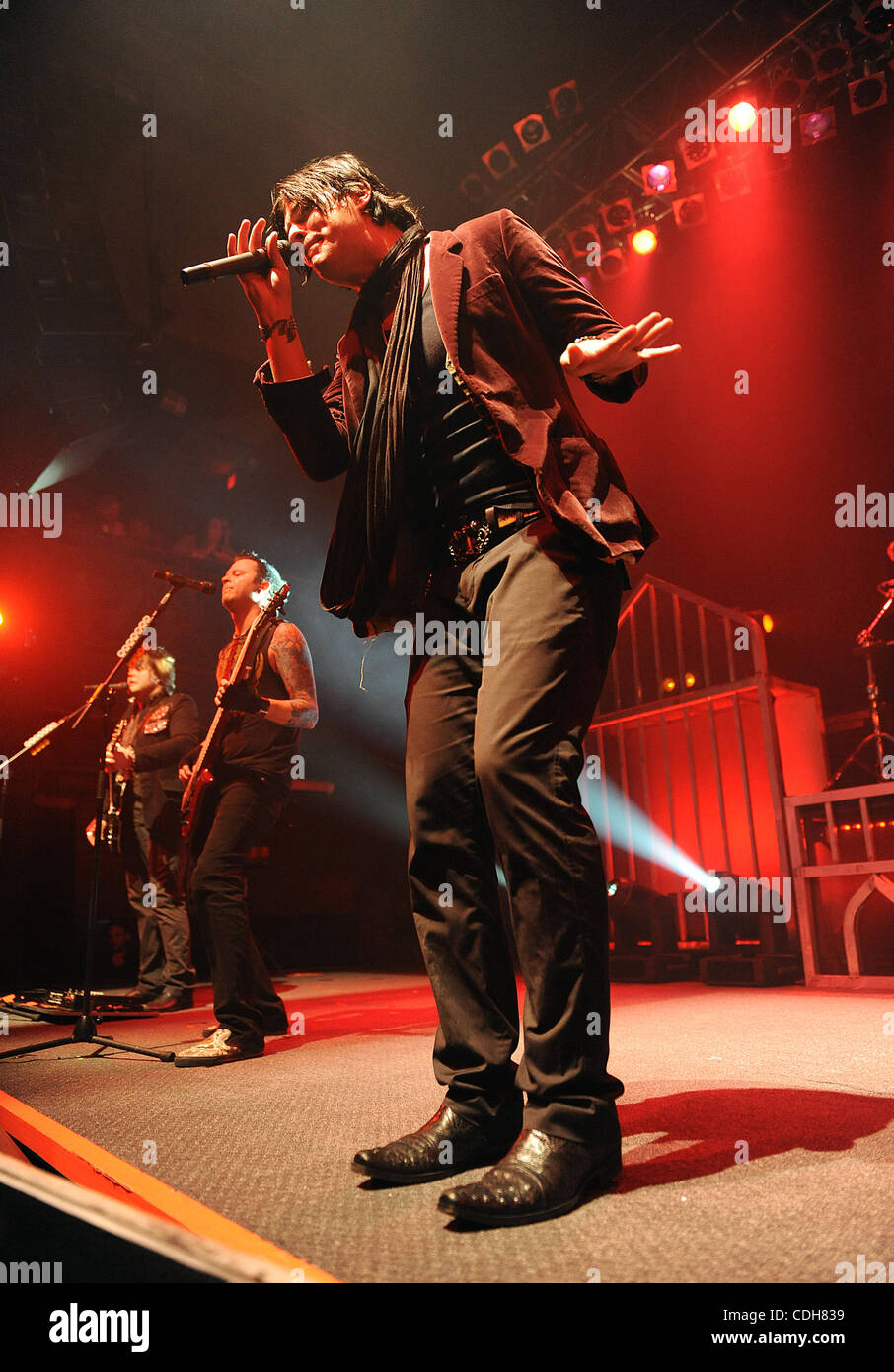 Jan. 30, 2011 - Norfolk, Virginia; USA - Singer AUSTIN WINKLER of the ...