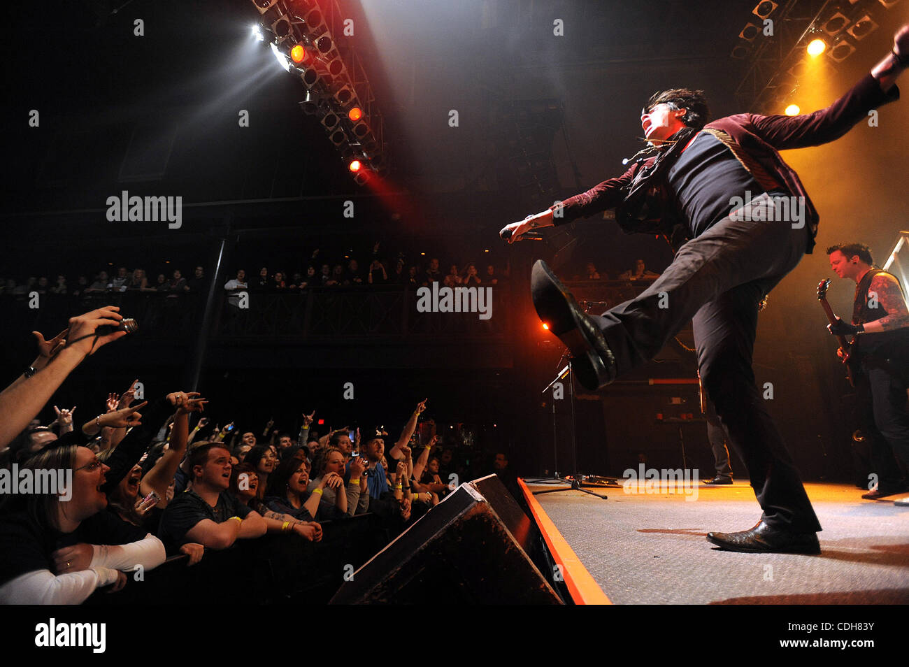 Jan. 30, 2011 - Norfolk, Virginia; USA - Singer AUSTIN WINKLER of the ...