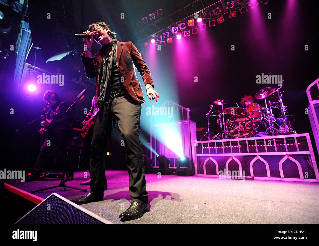 Jan. 30, 2011 - Norfolk, Virginia; USA - Singer AUSTIN WINKLER of the ...