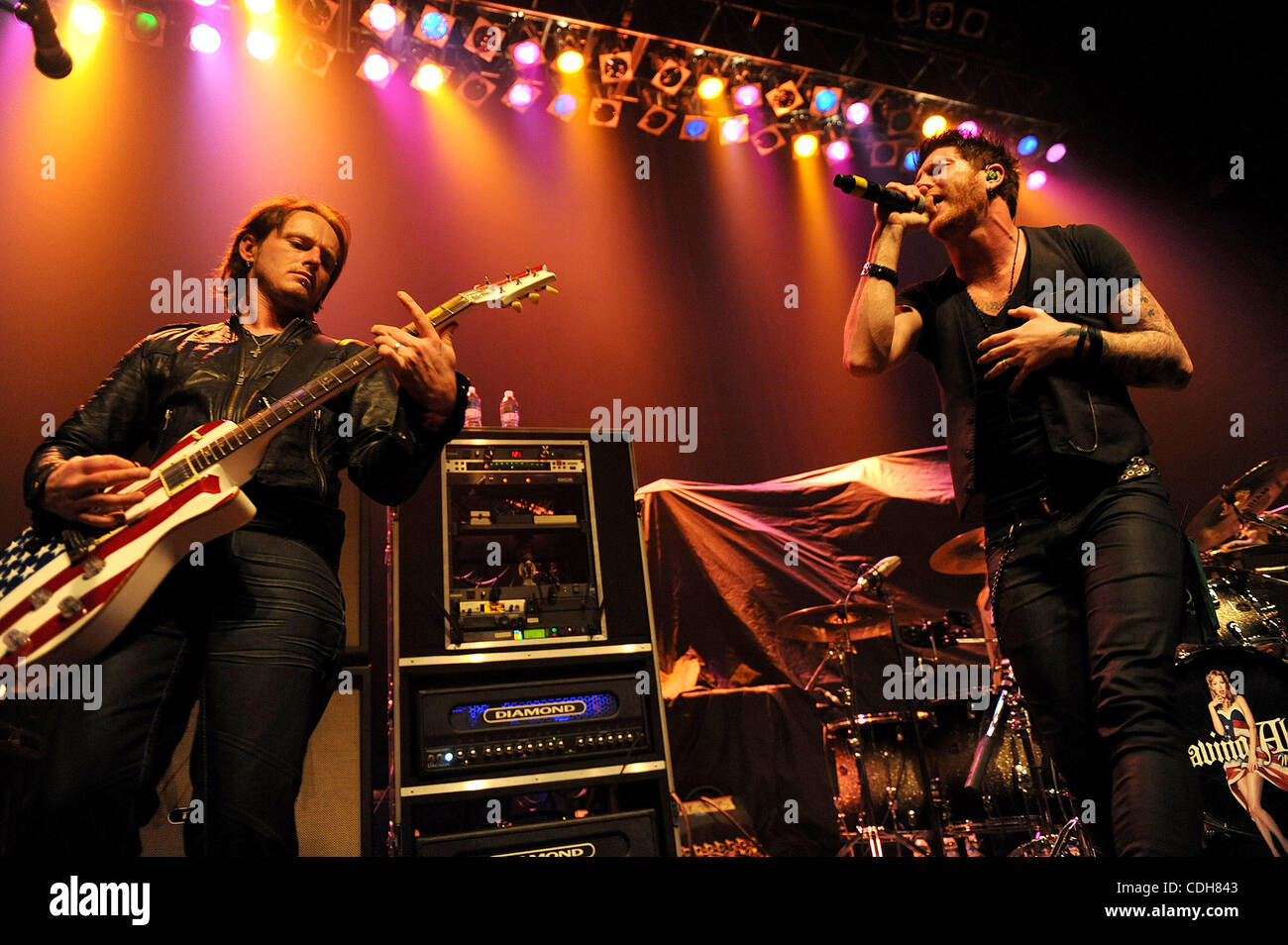 Jan. 30, 2011 - Norfolk, Virginia; USA - Singer JARED WEEKS and ...