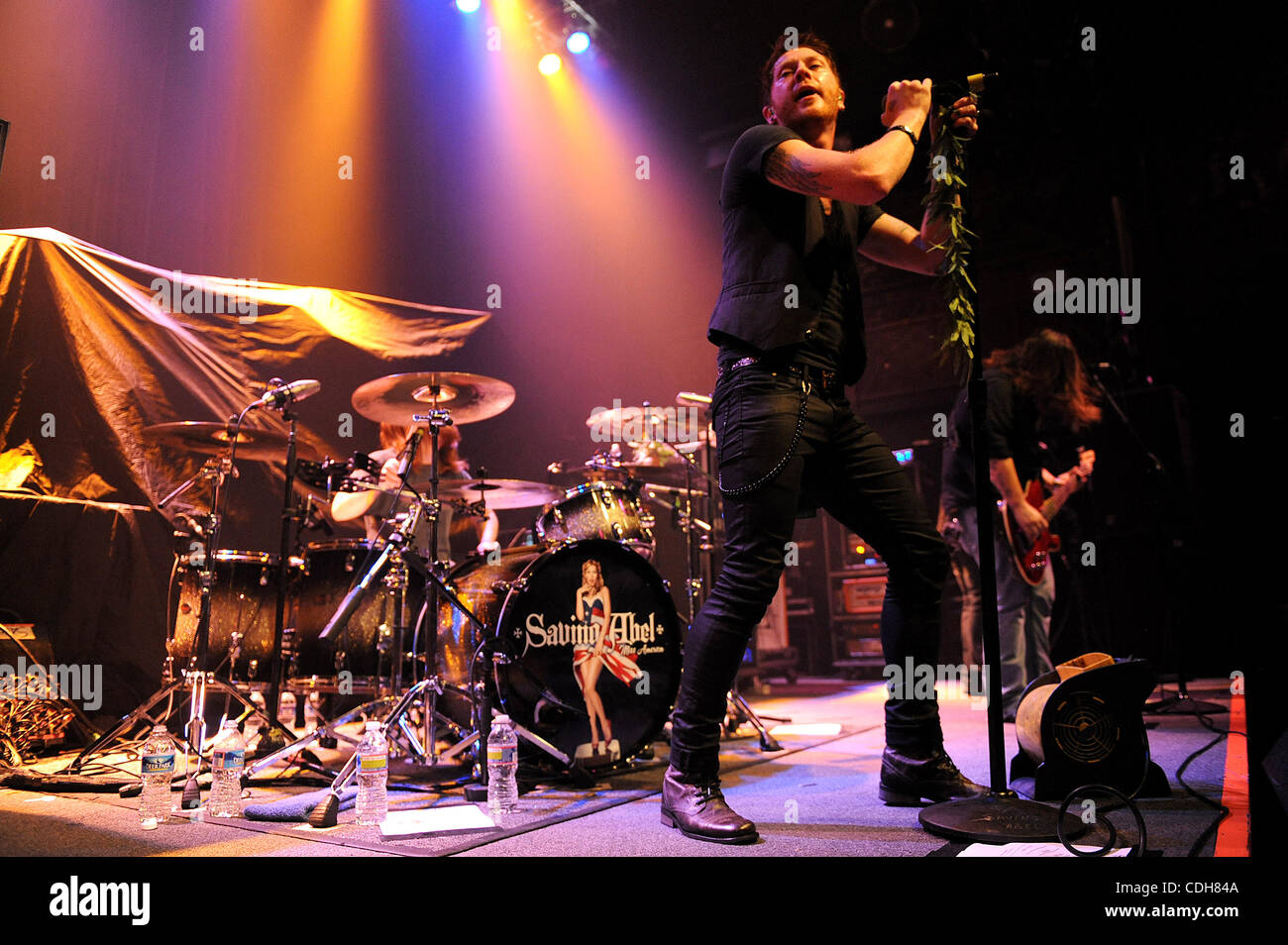 Jan. 30, 2011 - Norfolk, Virginia; USA - Singer JARED WEEKS of the band ...