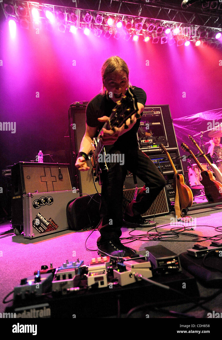 Jan. 30, 2011 - Norfolk, Virginia; USA - Guitarist SAL COSTA of the ...
