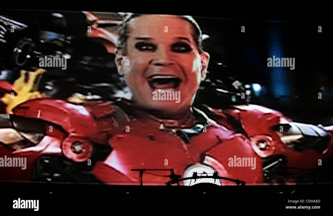 Feb 1,2011- Studio City, California, USA. Ozzy Osbourne as Iron man ...