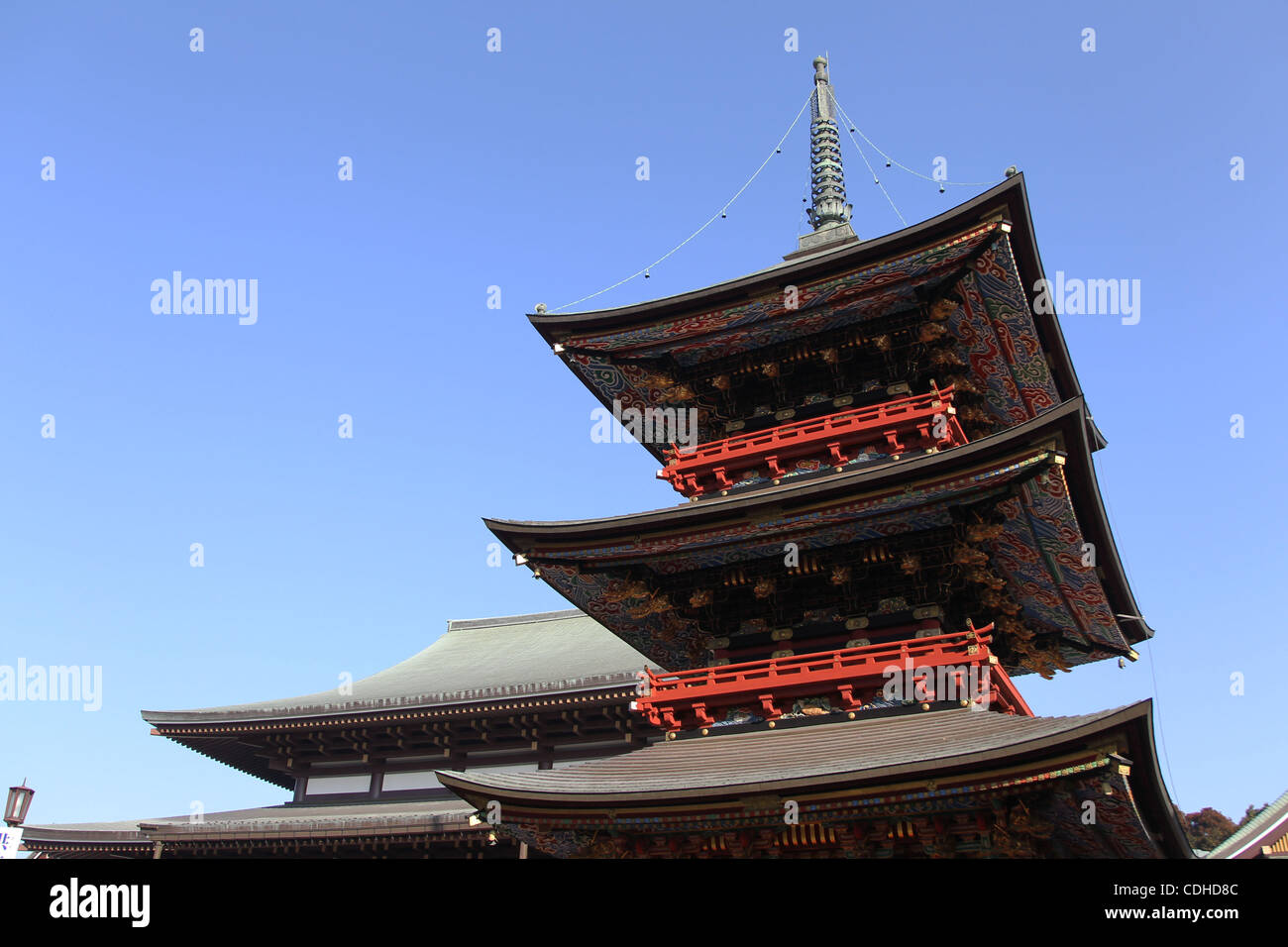 Feb. 3, 2011 - Tokyo, Japan - General view of the Naritasan Shinshoji ...