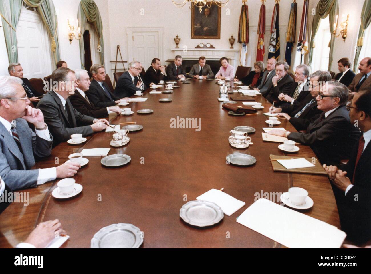 Jimmy carter cabinet hi-res stock photography and images - Alamy