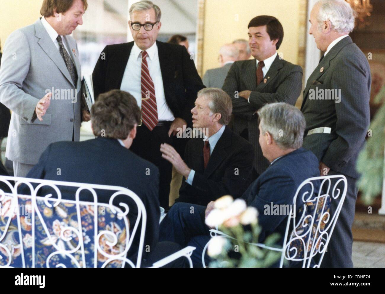 Jimmy carter staff meeting hi-res stock photography and images - Alamy