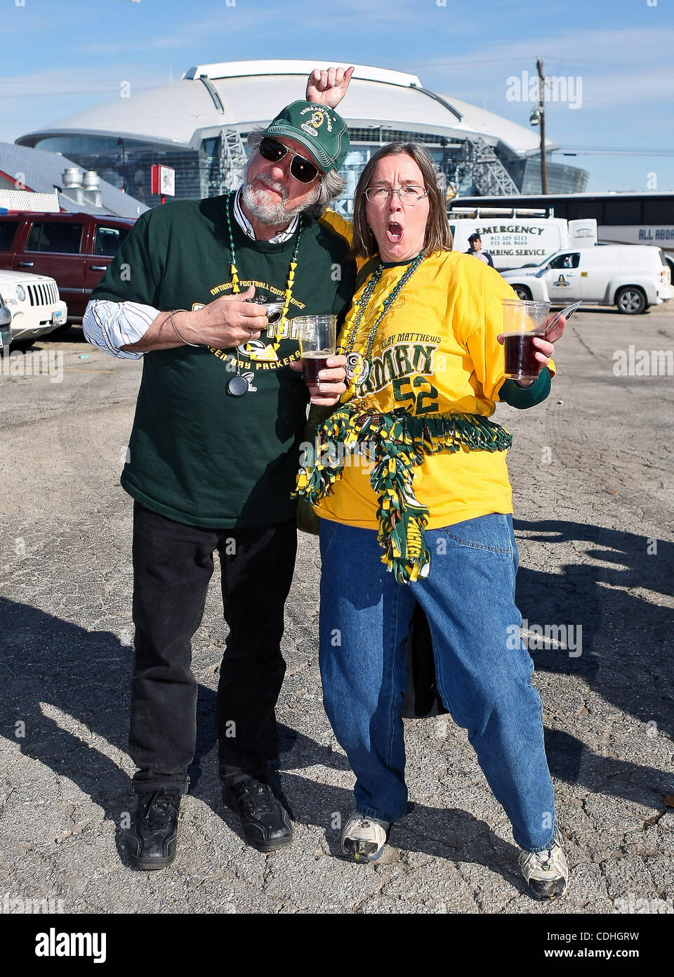 Feb. 6, 2011 - Arlington, Texas, United States of America - Green Bay ...
