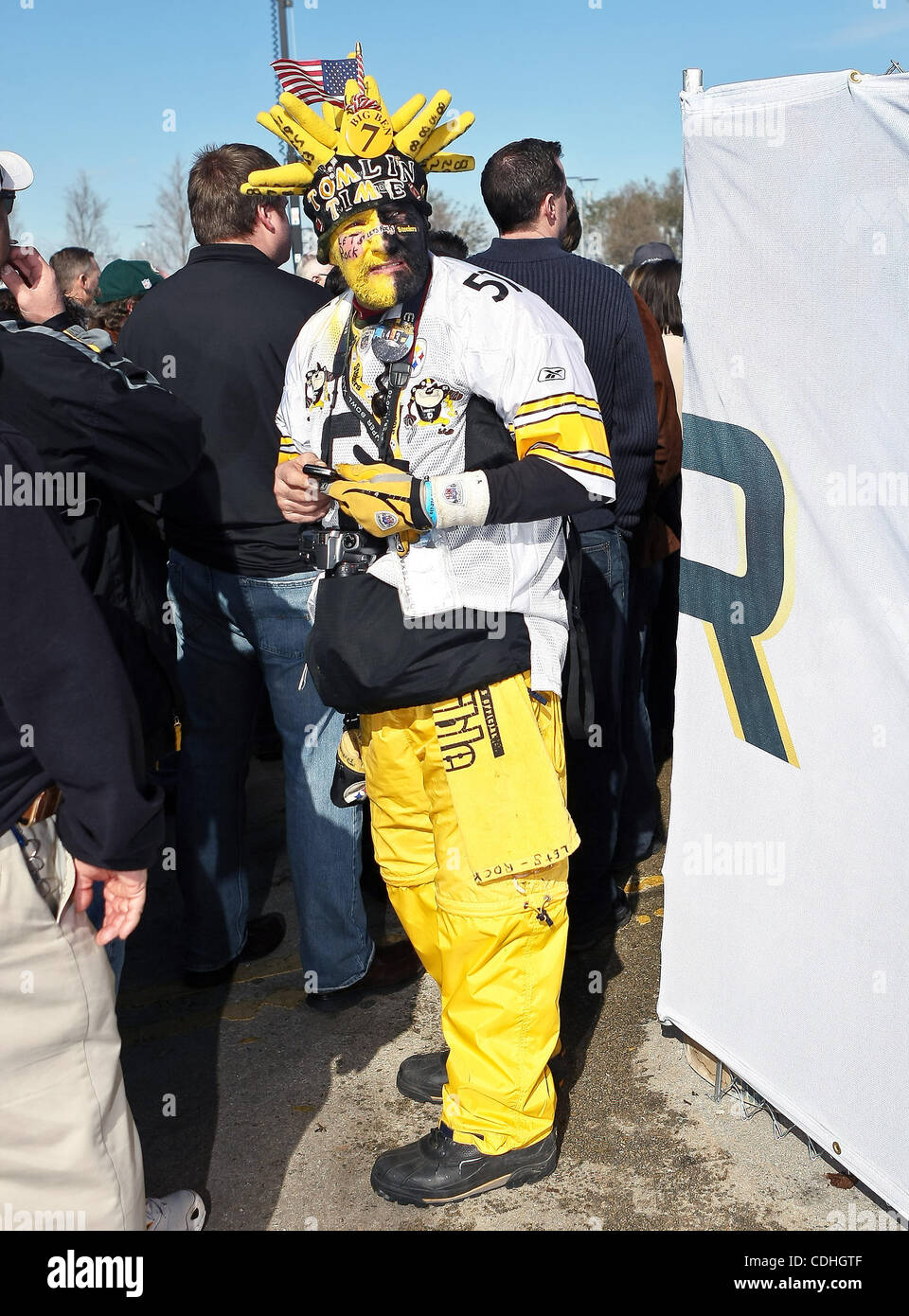 Feb. 6, 2011 - Arlington, Texas, United States of America - Pittsburg ...