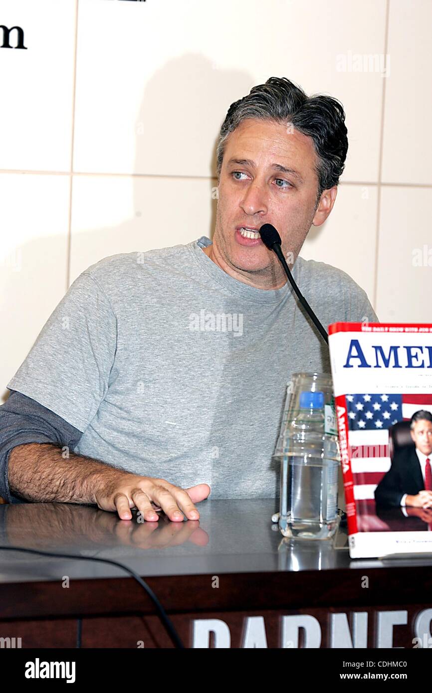 Feb. 9, 2011 - New York, New York, U.S. - K39855RM.JON STEWART BOOK ...