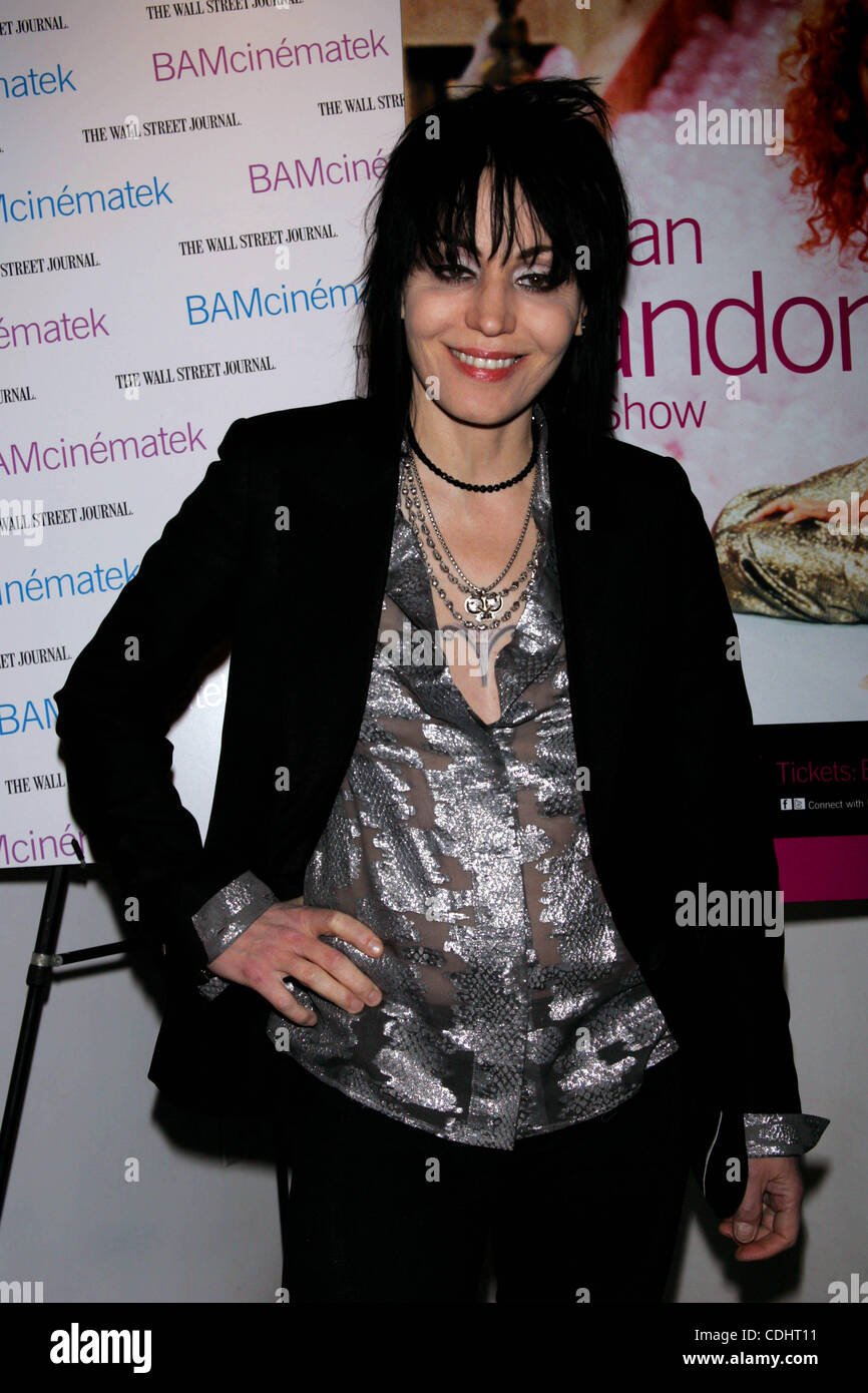 Feb. 10, 2011 - New York, New York, U.S. - JOAN JETT arrives for the ...