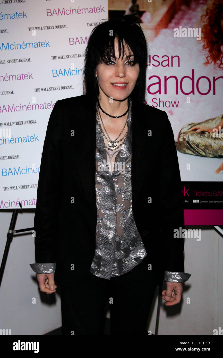 Feb. 10, 2011 - New York, New York, U.S. - JOAN JETT arrives for the ...