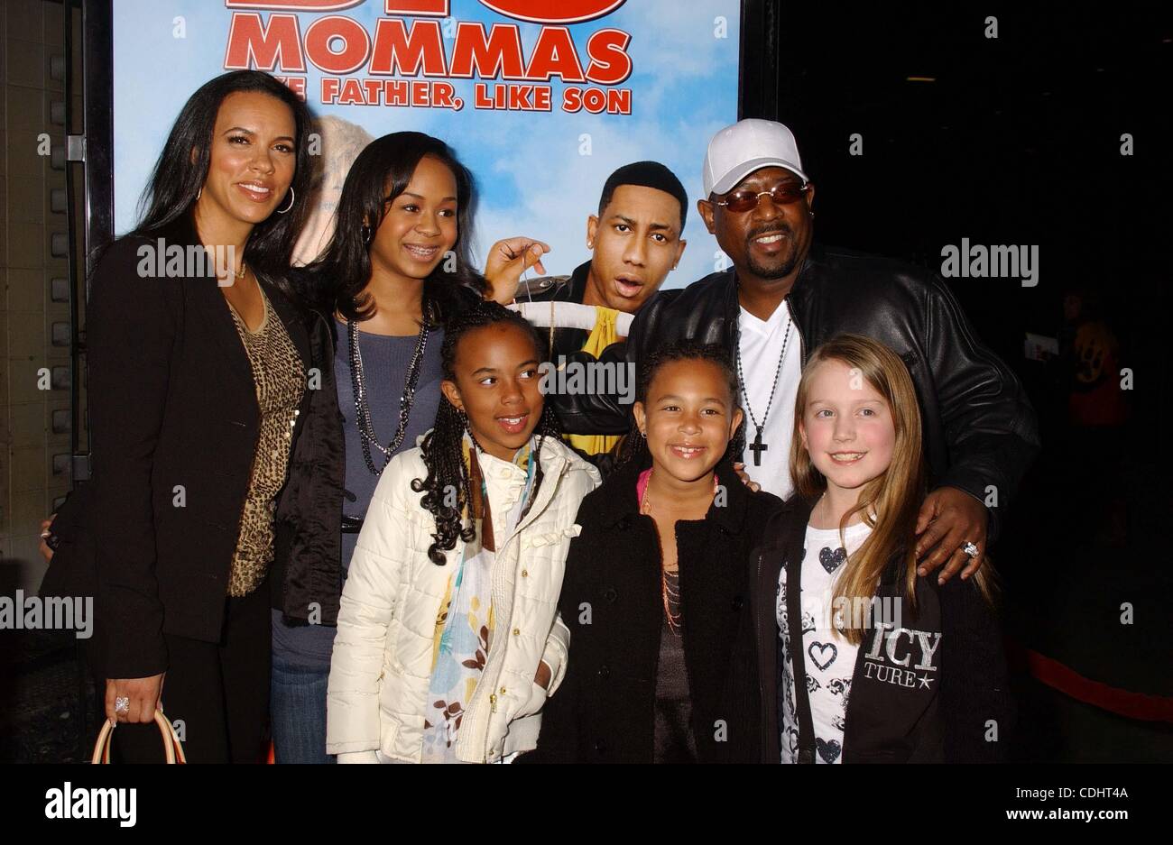 Martin lawrence and family hi-res stock photography and images - Alamy