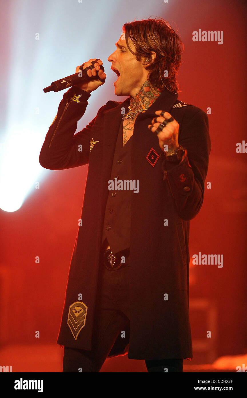 Feb 11, 2011 - Myrtle Beach, South Carolina; USA - Singer JOSH TODD of ...