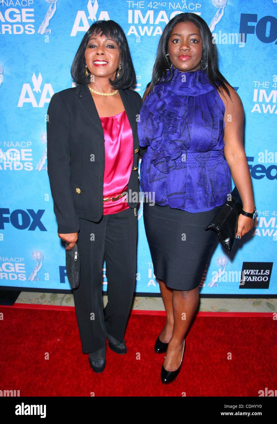 Feb. 12, 2011 - Los Angeles, California, U.S. - Judy Pace, Julia Pace ...