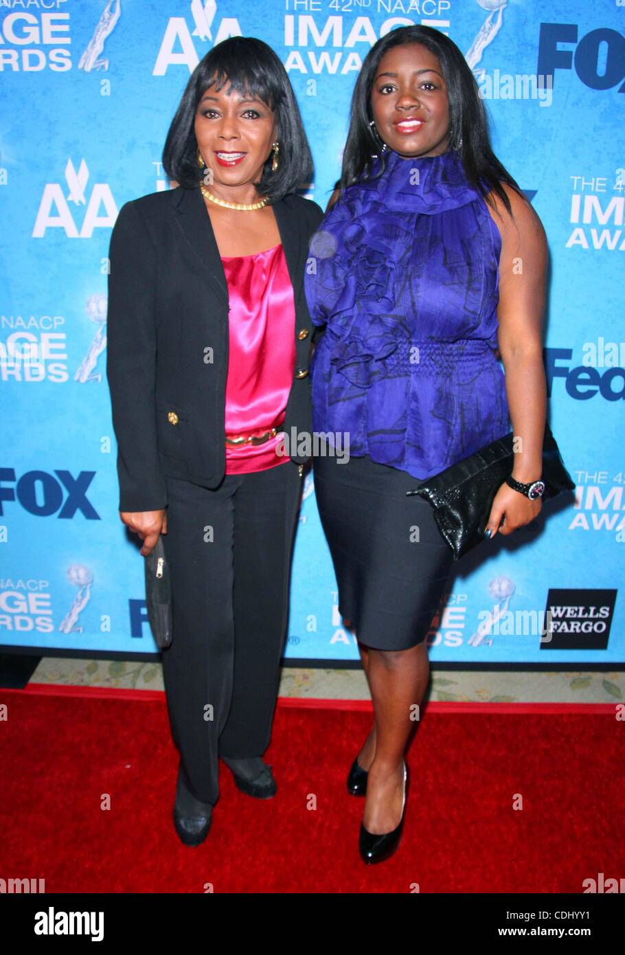 Feb. 12, 2011 - Los Angeles, California, U.S. - Judy Pace, Julia Pace ...