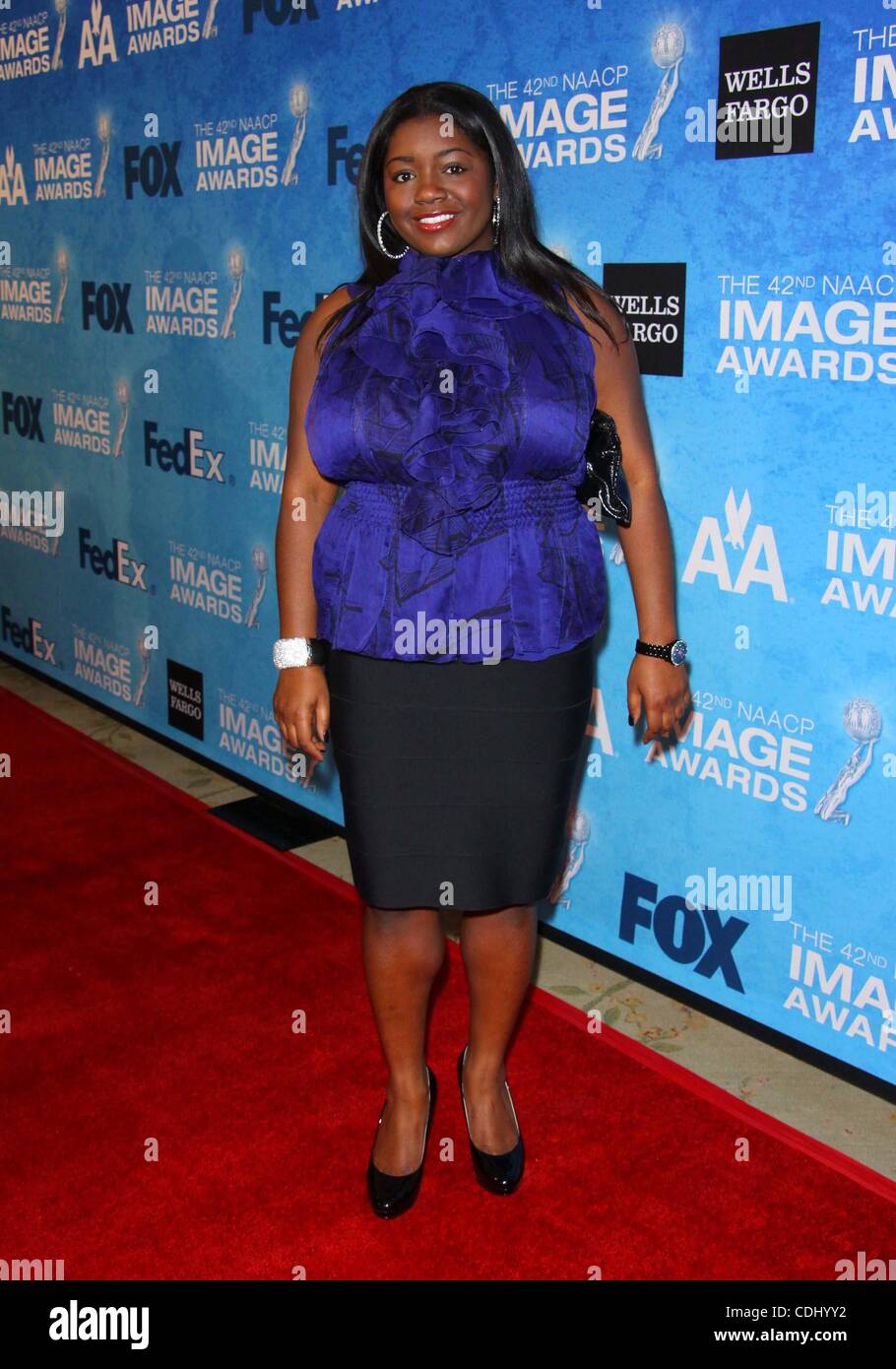 Feb. 12, 2011 - Los Angeles, California, U.S. - Julia Pace-Mitchell.The ...