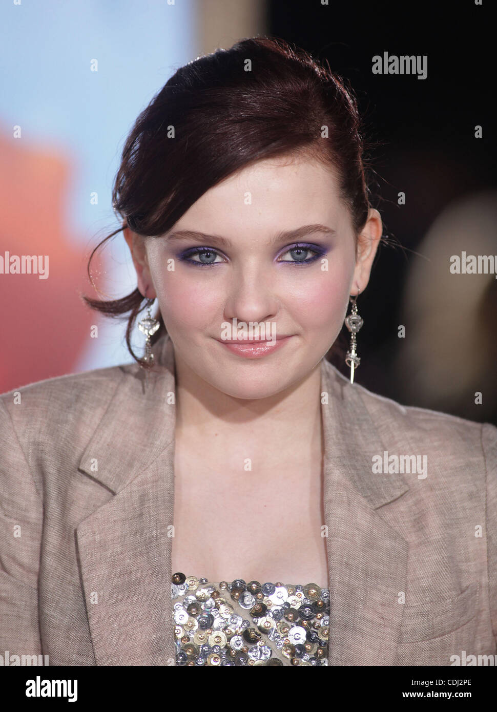 Feb. 14, 2011 - Westwood, California, U.S. - ABIGAIL BRESLIN arrives ...